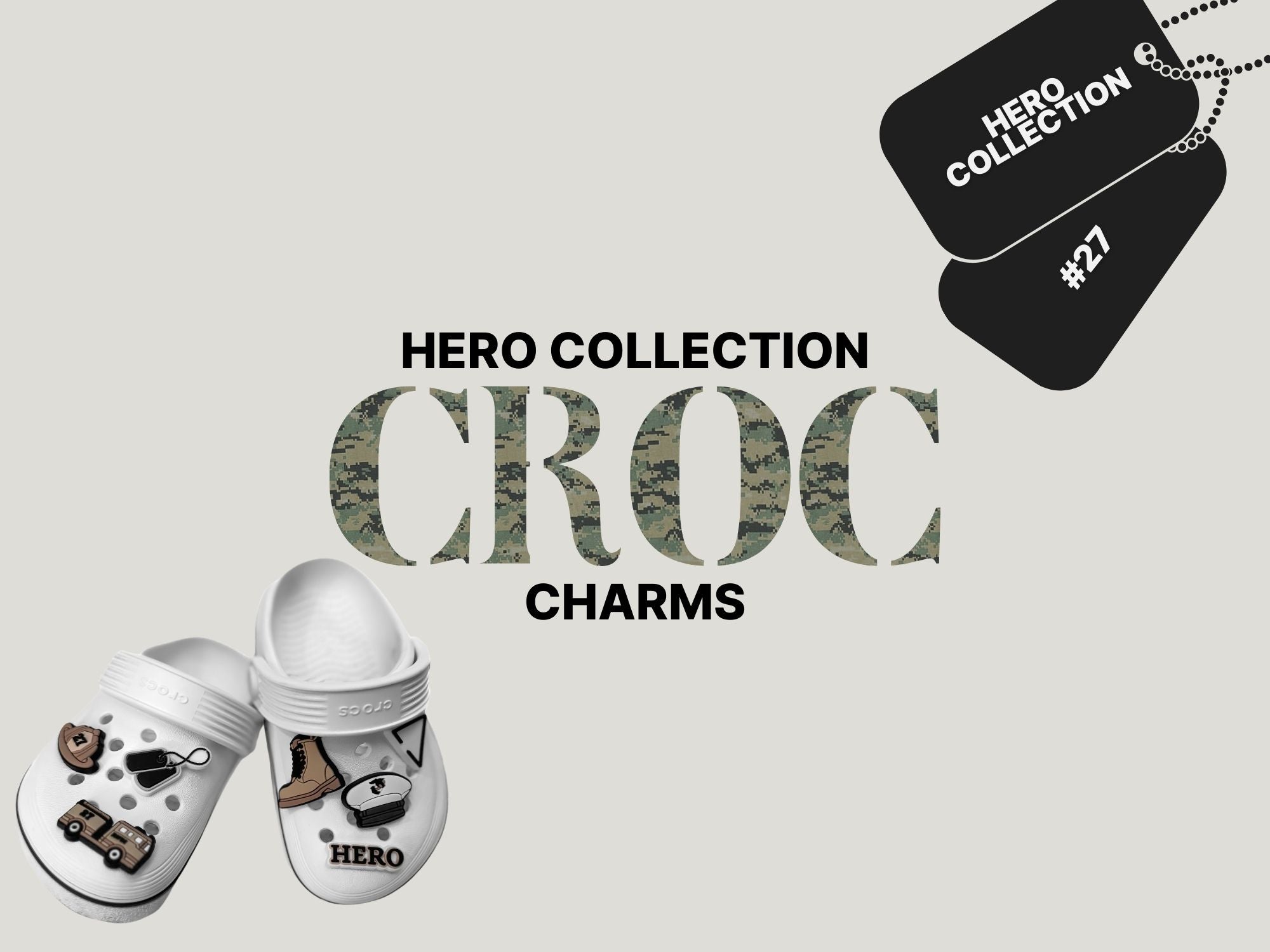 Introducing the Hero Collection Croc Charms – REMI + RAE CO.